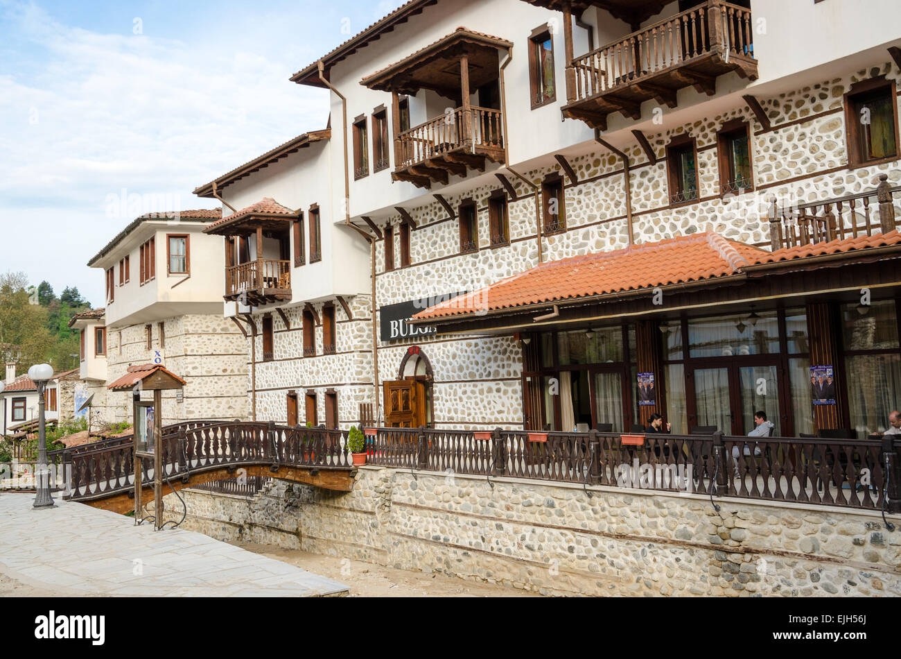 Typical balkan bulgarian architecture hi-res stock photography and ...