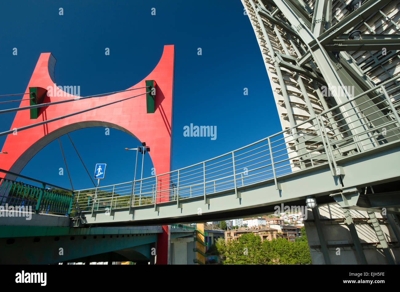 LA SALVE BRIDGE BILBAO BASQUE COUNTRY SPAIN Stock Photo - Alamy