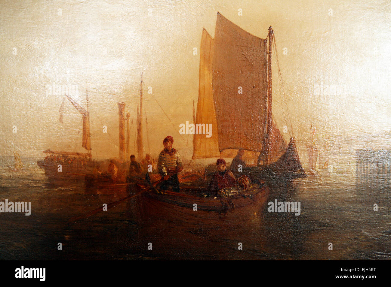 Detail from a Turner painting Stock Photo - Alamy