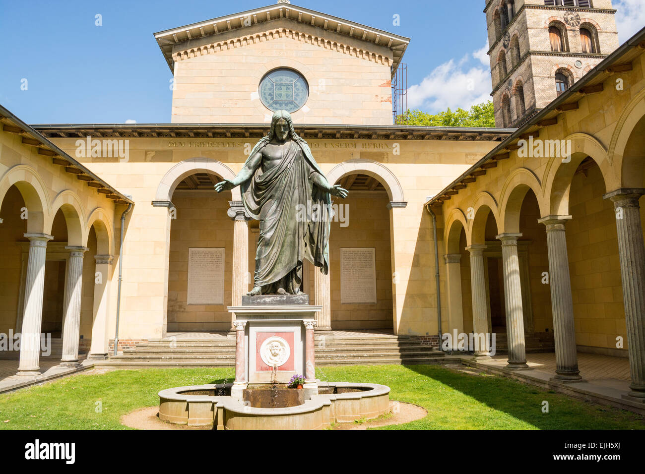Church of Peace (Friedenskirche), Sanssouci Park in Potsdam, Germany ...