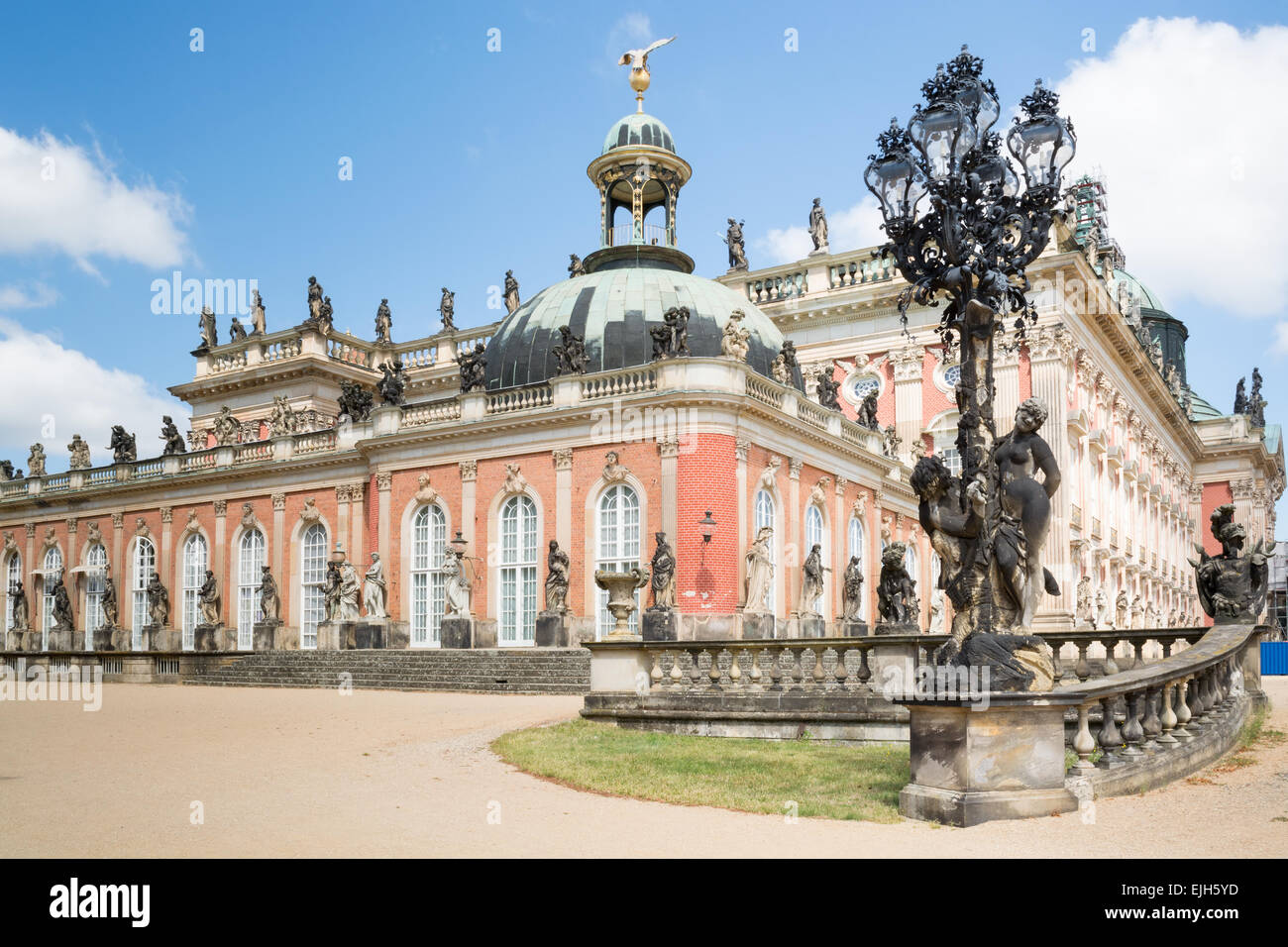 New Palace in Sanssouci Park, Potsdam, Germany Stock Photo - Alamy