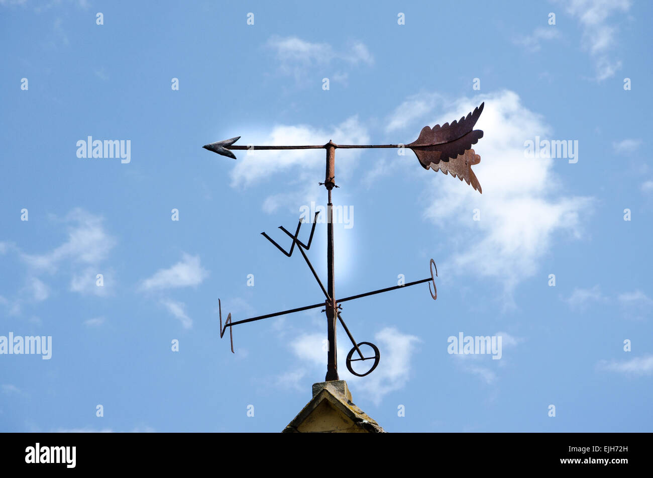 Old weathervane of Tubingen old town, Germany Stock Photo - Alamy