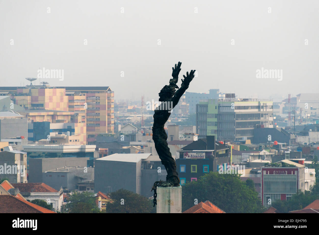 Irian Barat statue, statue erected to celebrate the inclusion of West ...