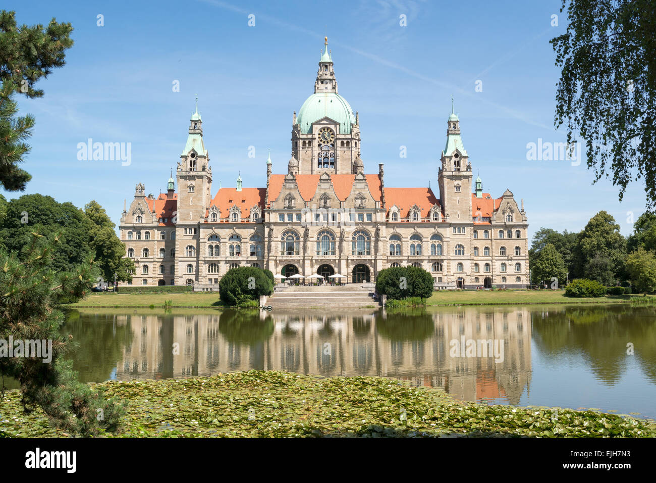 New Town Hall, Lower Saxony, Hannover, Germany Stock Photo - Alamy