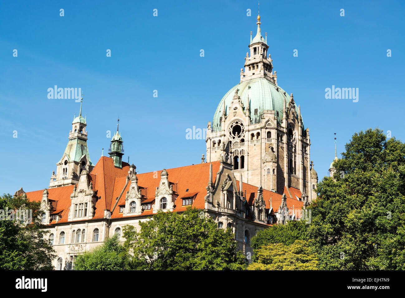 New Town Hall, Lower Saxony, Hannover, Germany Stock Photo - Alamy
