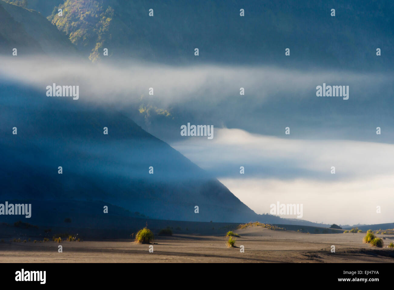 Tengger Sand Sea, Bromo Tengger Semeru National Park, East Java ...