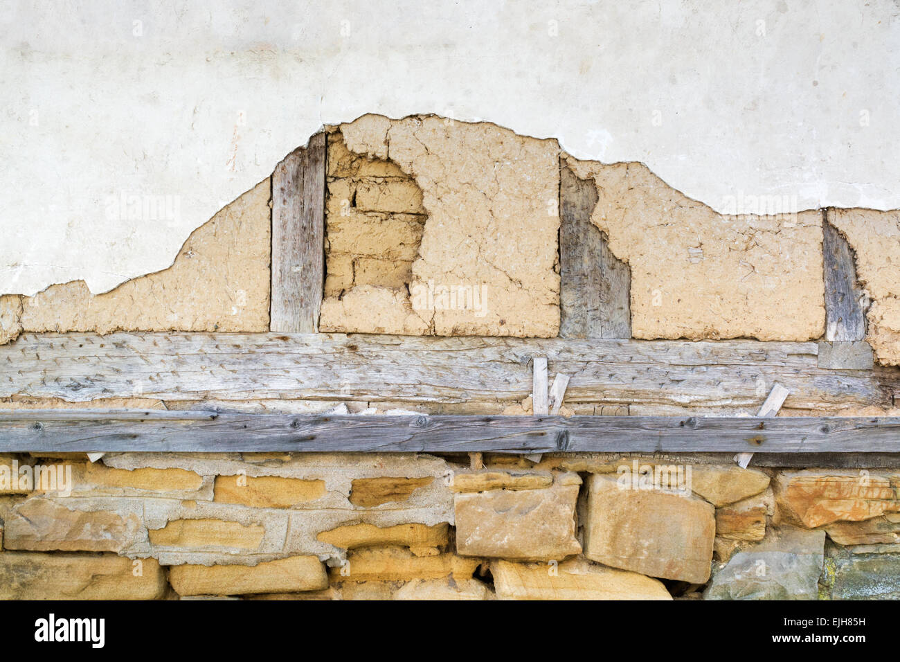 Plaster wall beams hi-res stock photography and images - Alamy