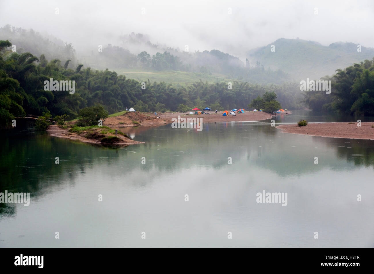 This is a very beautiful river in Guizhou China Stock Photo - Alamy