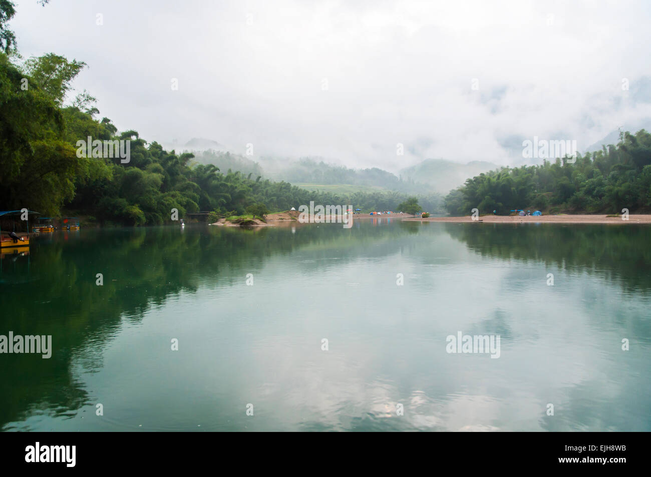 This is a very beautiful river in Guizhou China Stock Photo - Alamy