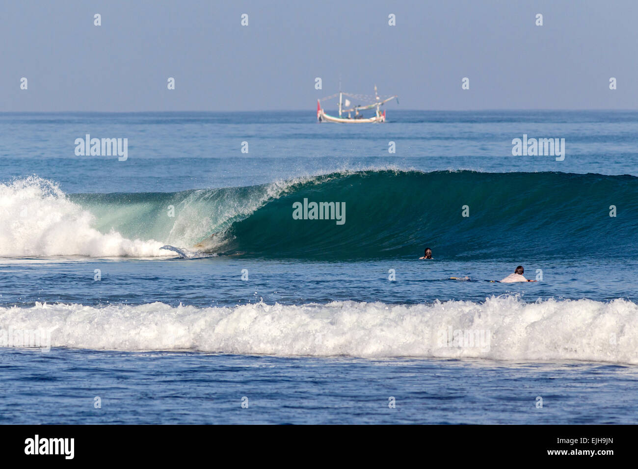Surfing a wave,Bali,Indonesia Stock Photo - Alamy