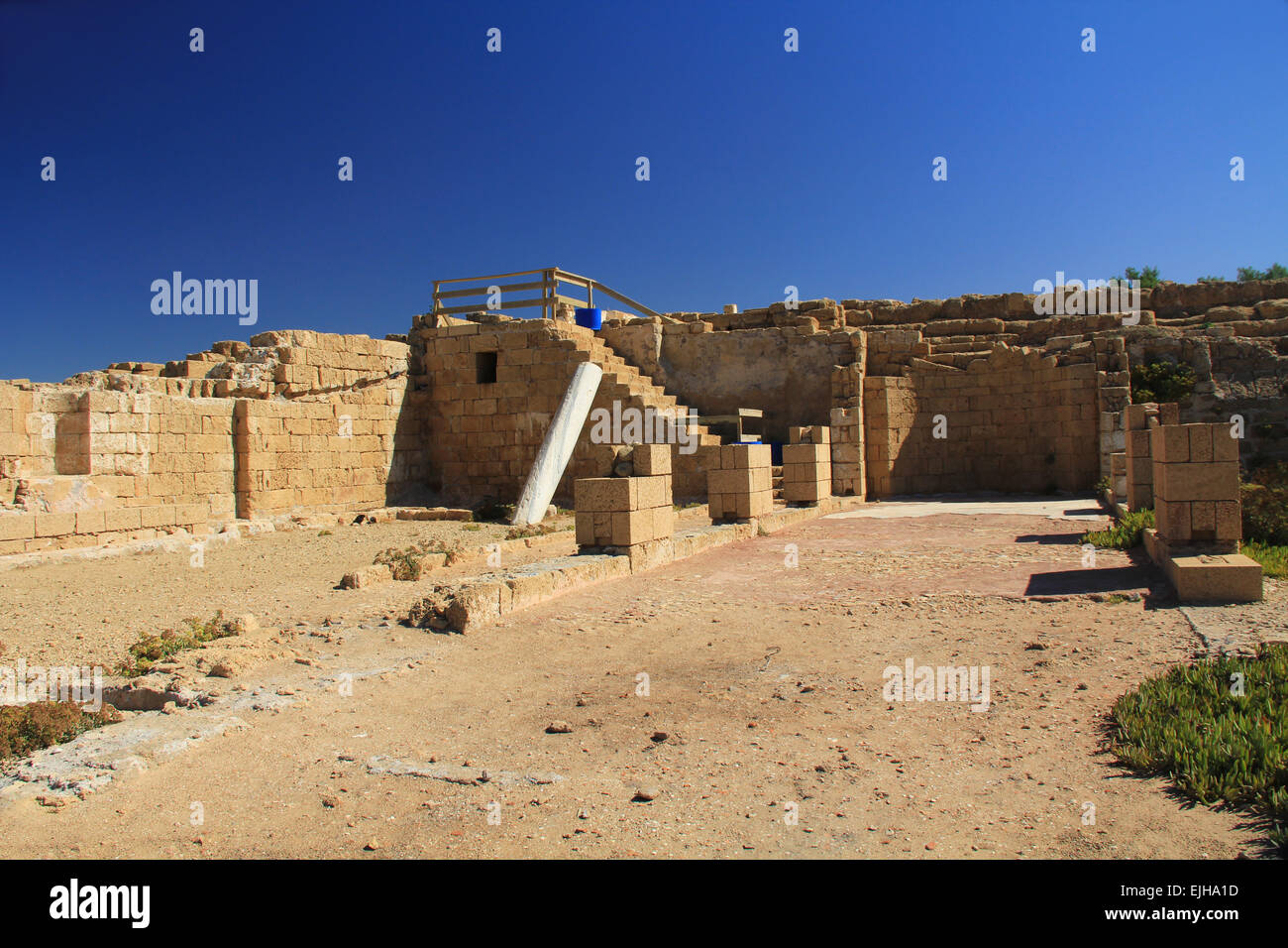 Hippodrome in Caesarea Maritima National Park, Caesarea, Israel Stock ...