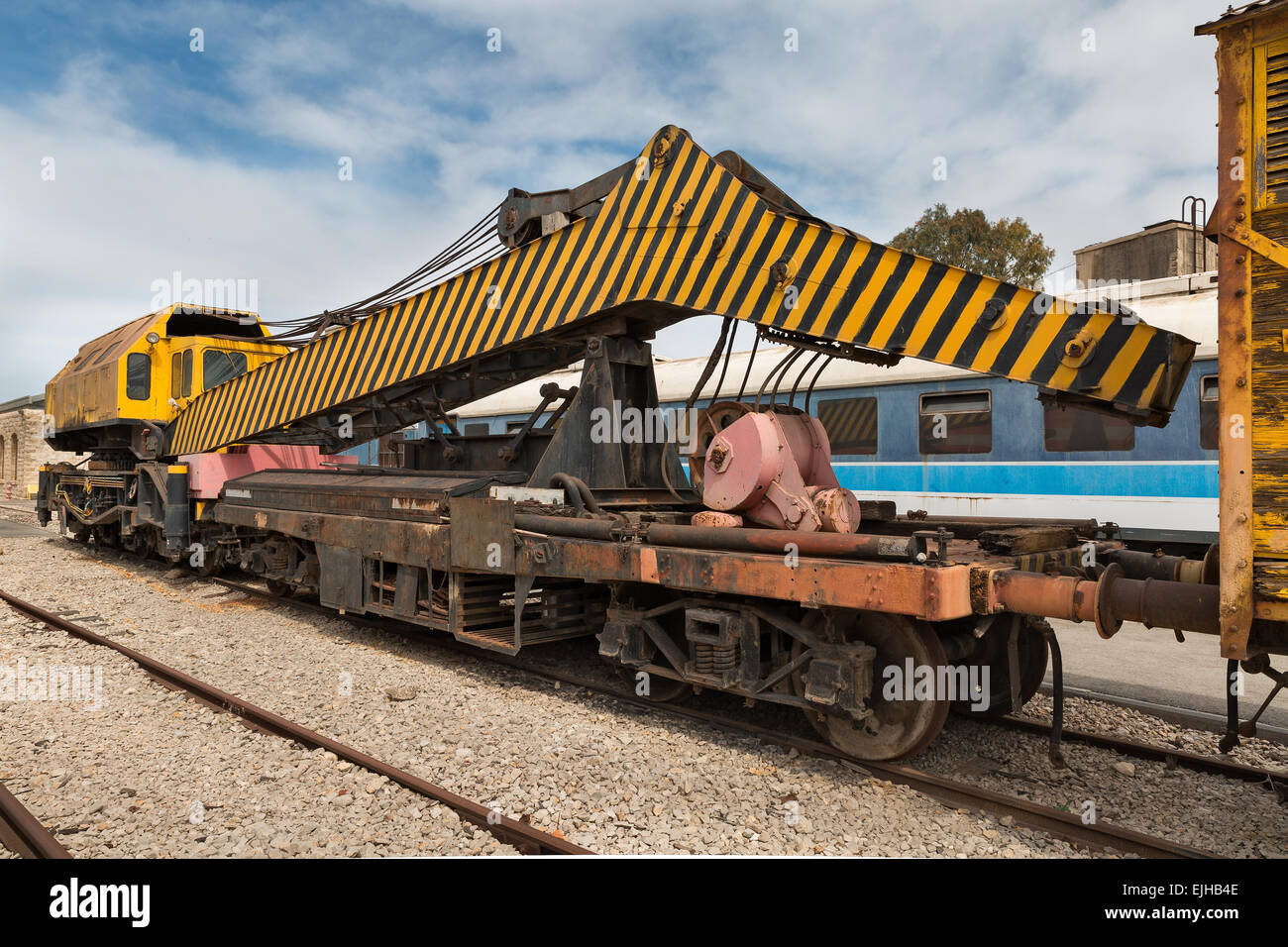 Crane railway hi-res stock photography and images - Alamy