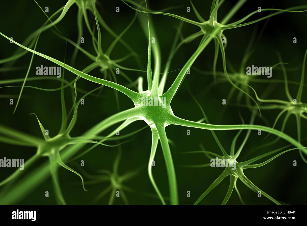 Neurons abstract background Stock Photo - Alamy
