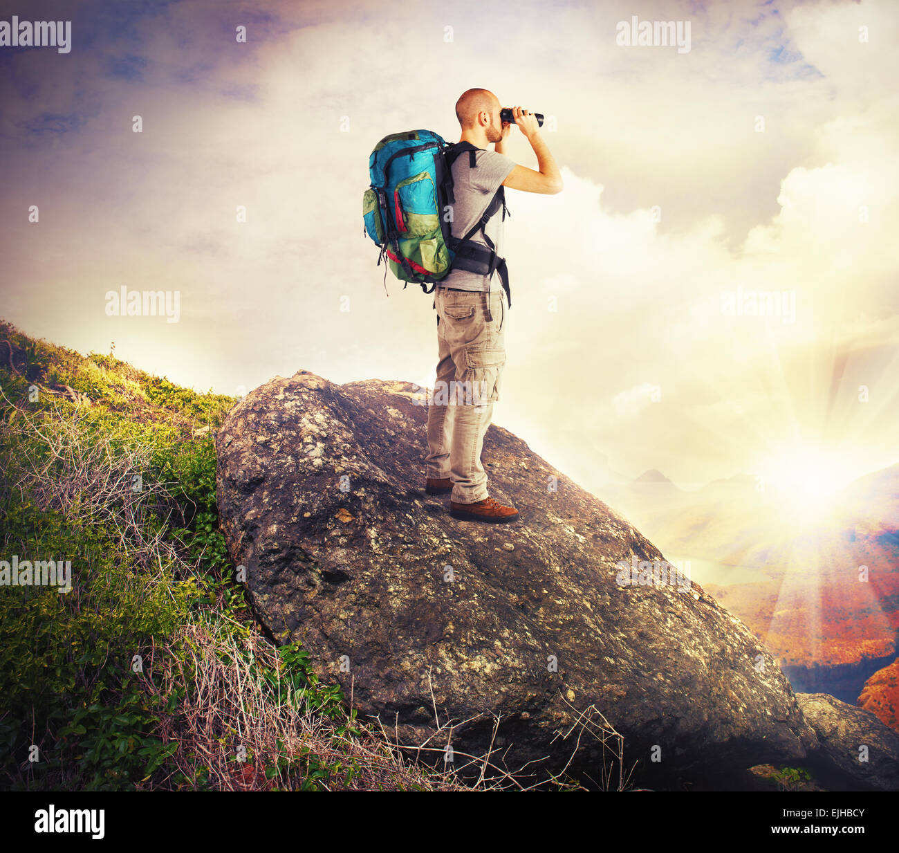 Explorer adventure sport hi-res stock photography and images - Alamy