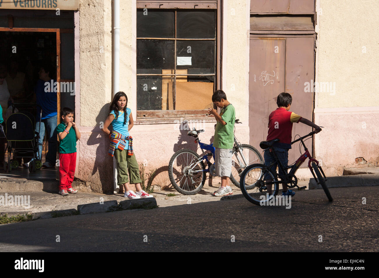 Children in street children in street hi-res stock photography and ...