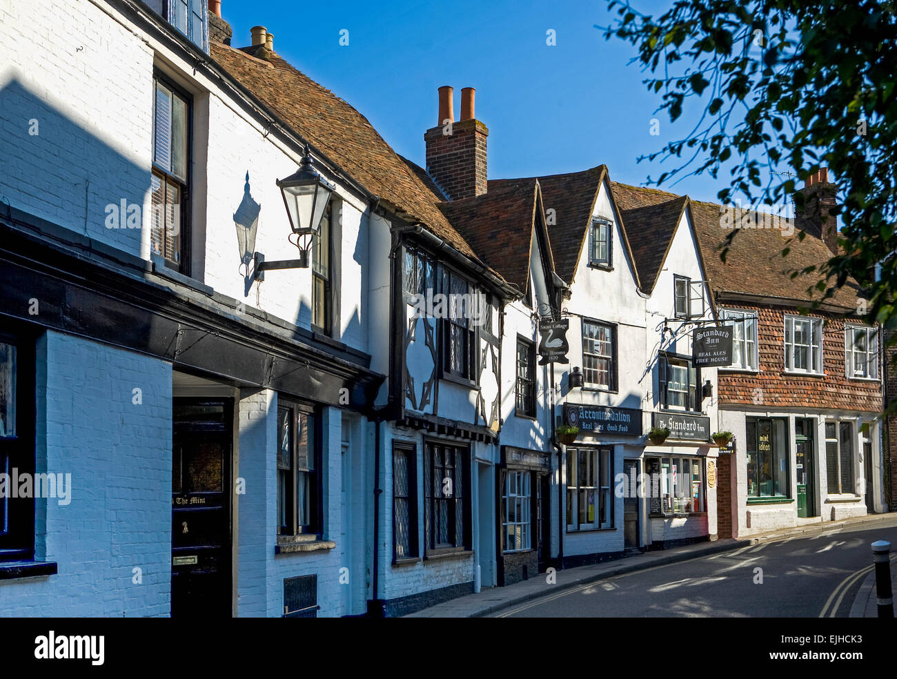 Street in Rye, Sussex, England Stock Photo - Alamy