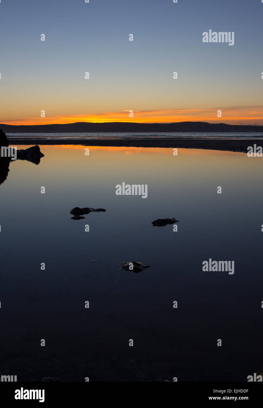 Sunset sunrise cornwall hi-res stock photography and images - Alamy