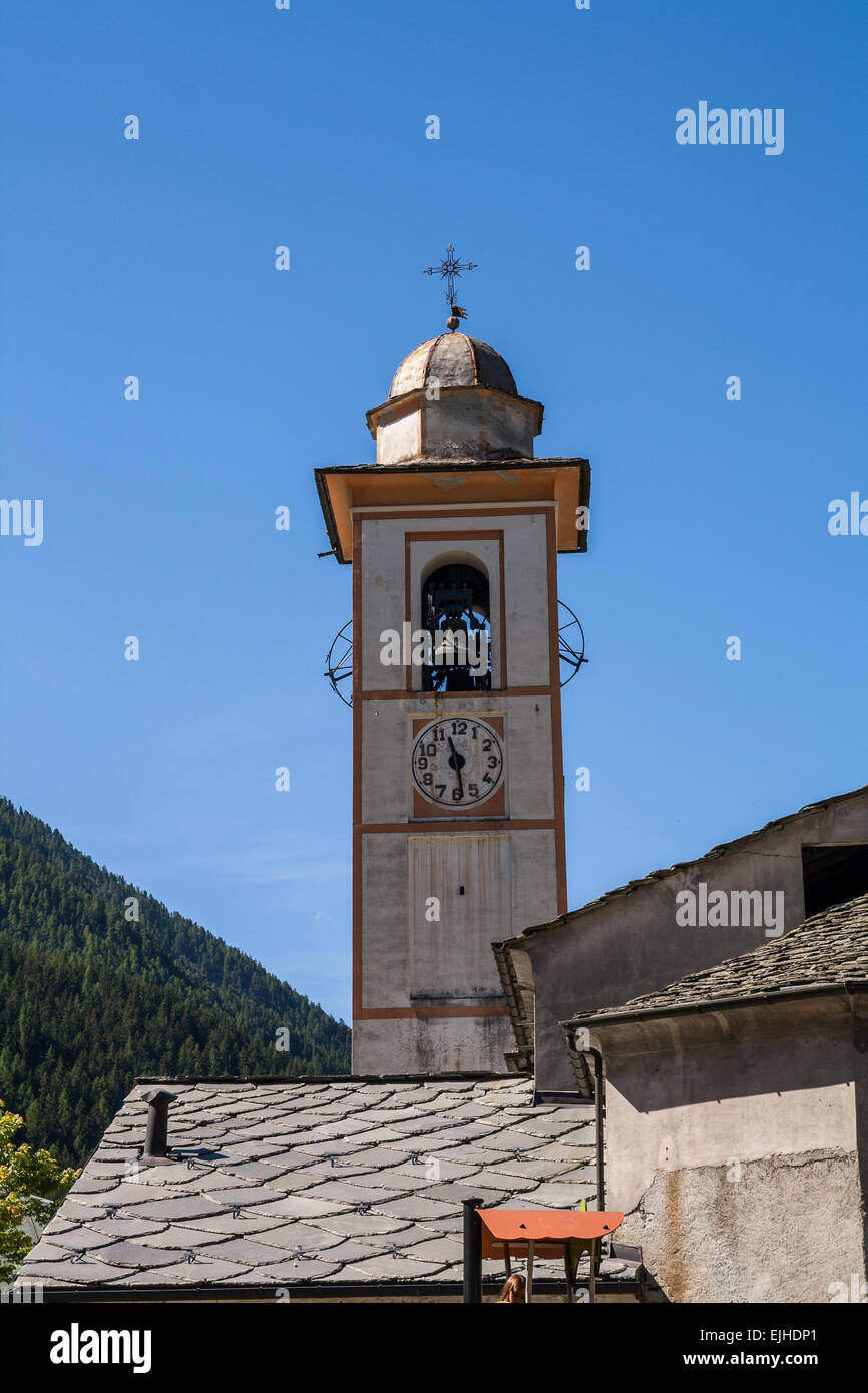 Champoluc, Val d'Ayas, Aosta, Valle d'Aosta, Italy Stock Photo - Alamy