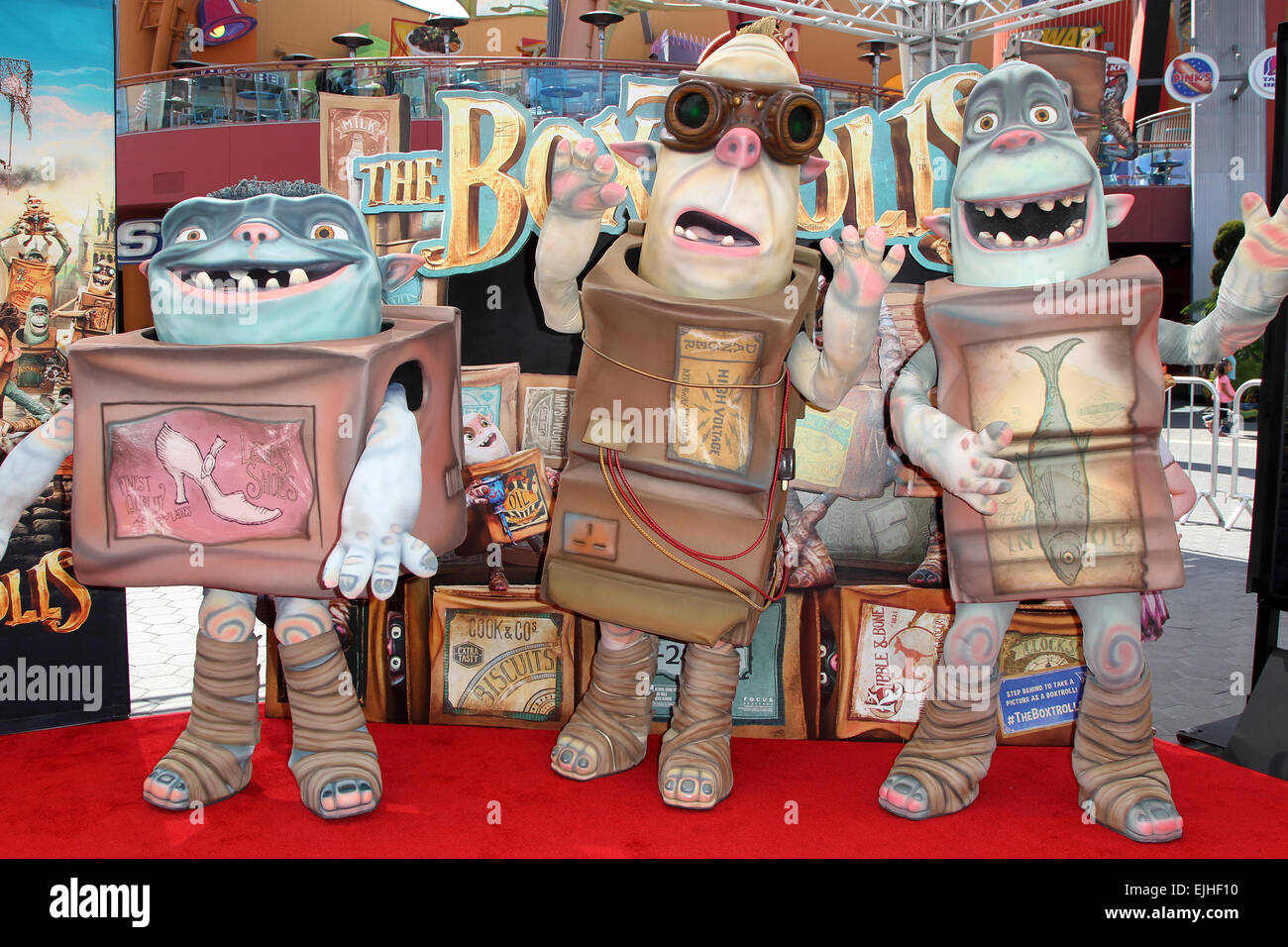 Premiere of 'The Boxtrolls' held at Universal CityWalk - Arrivals ...