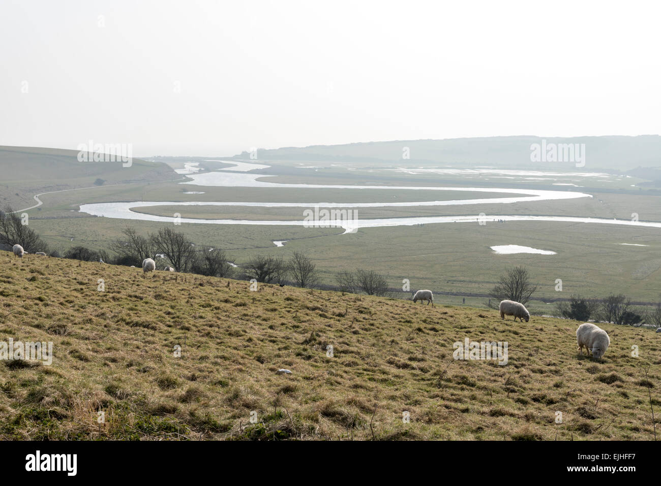 Cuckmere haven valley hi-res stock photography and images - Alamy