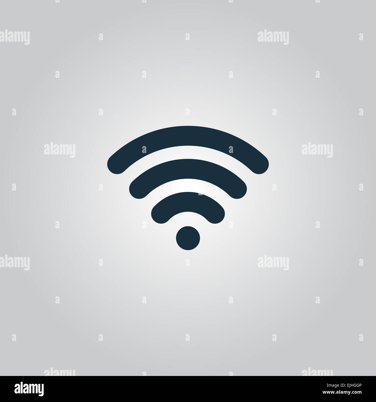 Free wi fi Icon Stock Photo - Alamy