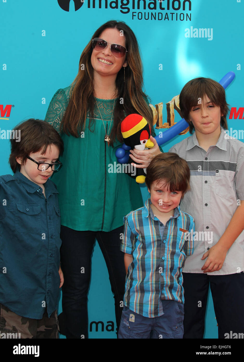 Kelley James Donoho 97 Holly Marie Combs Children Stock Photos,