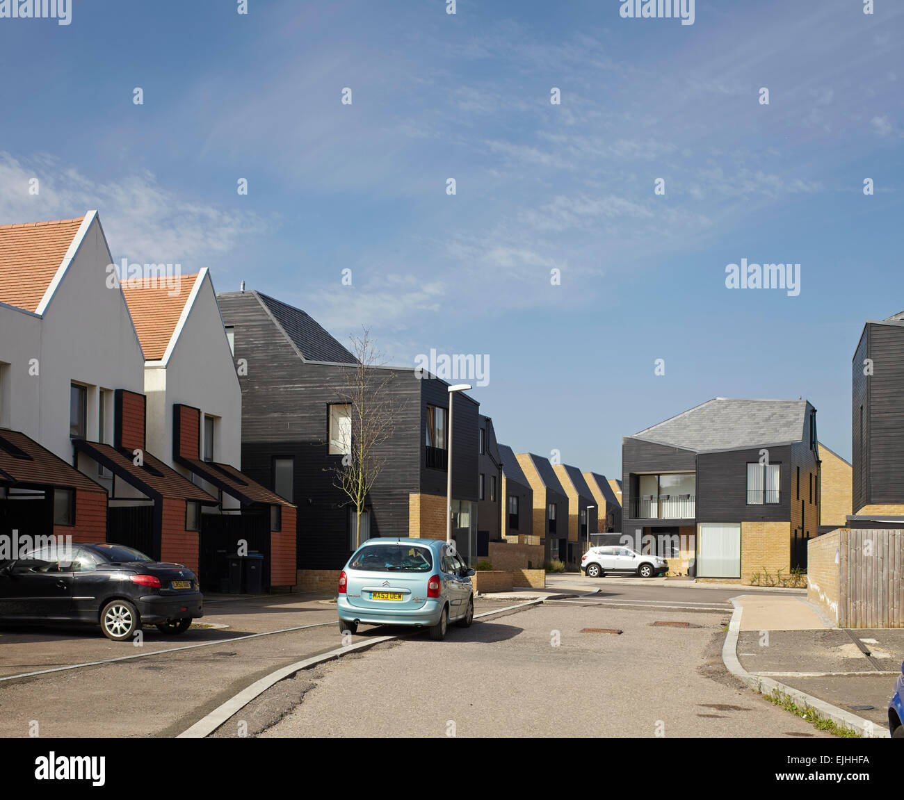 Building architecture housing harlow hi-res stock photography and ...