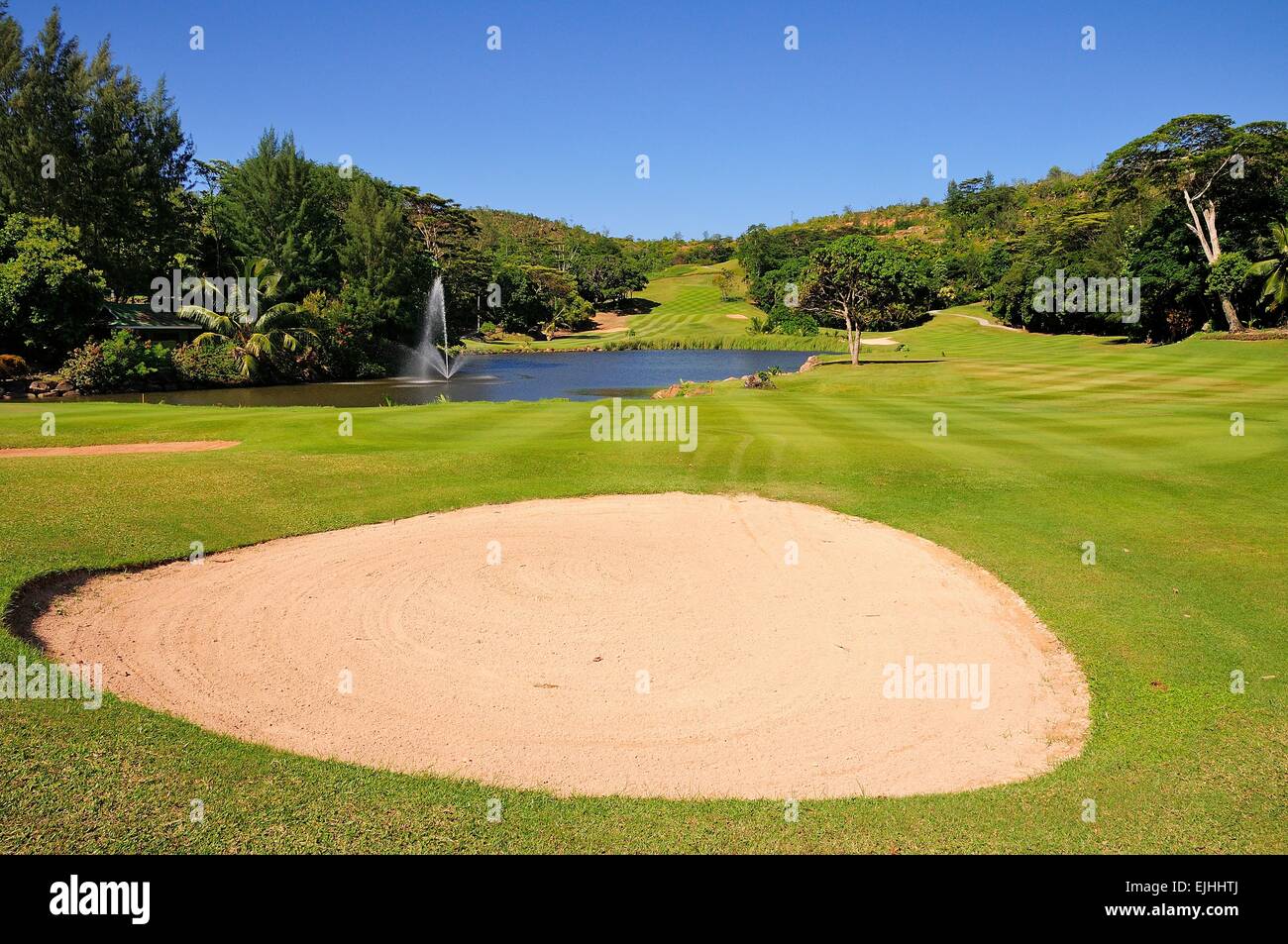Golf course of lemuria resort hi-res stock photography and images - Alamy
