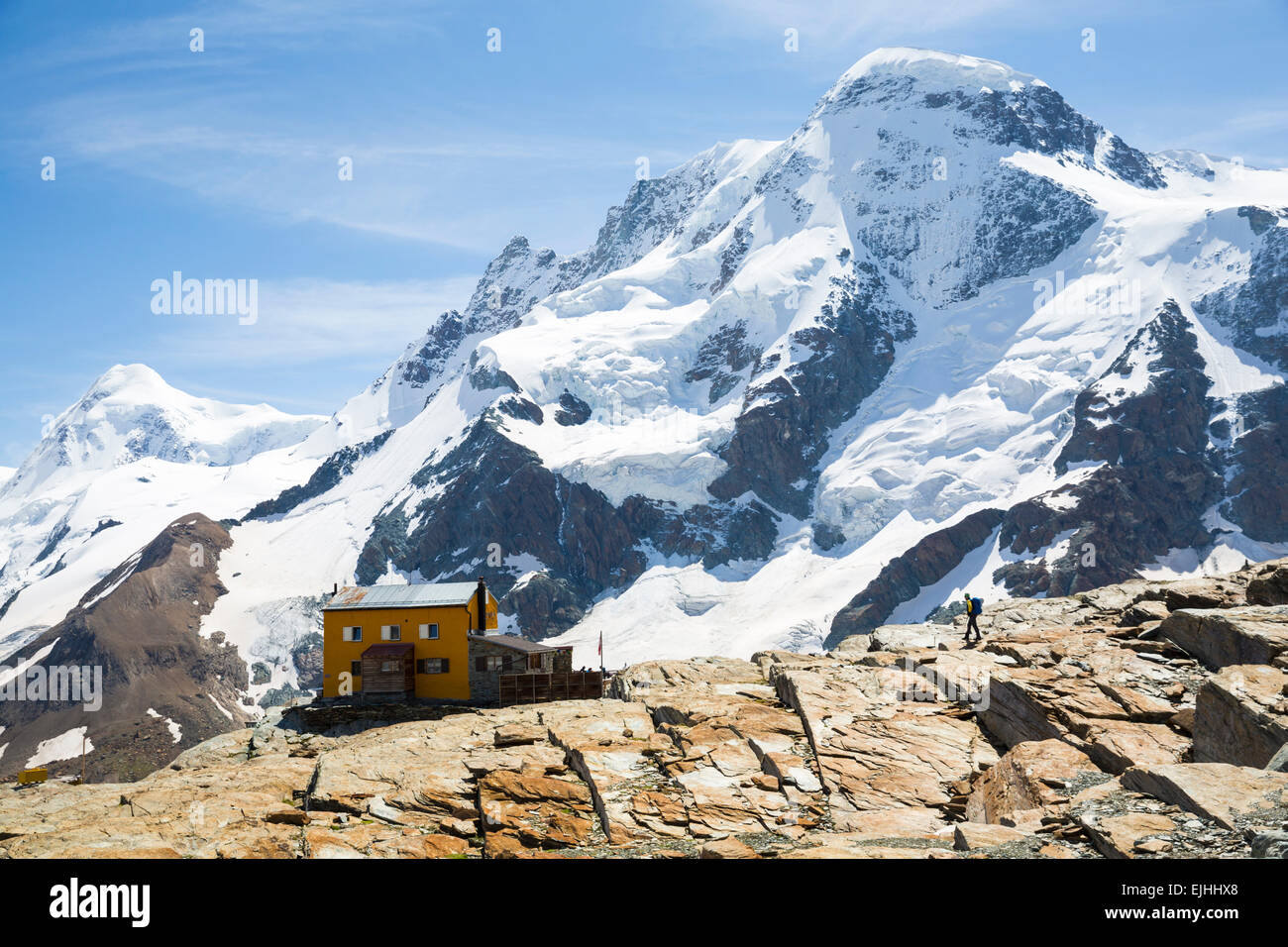 Monte rosa hut hi-res stock photography and images - Alamy