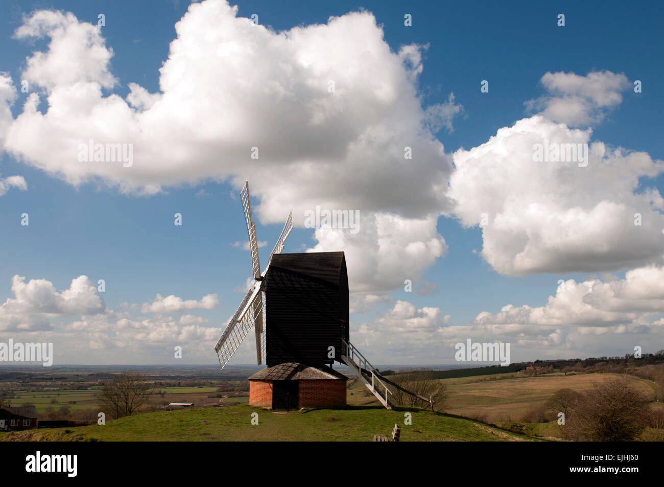 Brill Windmill, Buckinghamshire, England, UK Stock Photo - Alamy