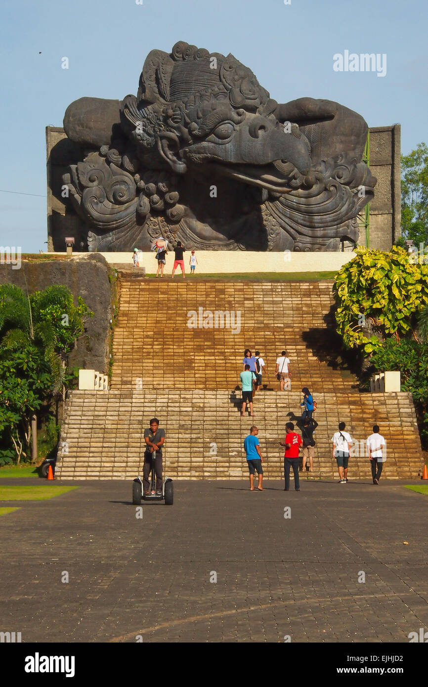 Garuda statue at Garuda Wisnu Kencana cultural park, Bali - Indonesia ...