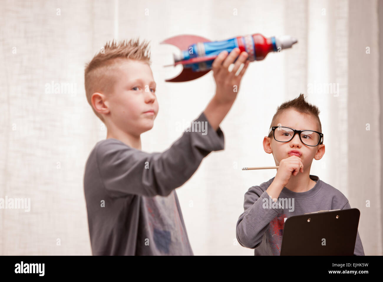 Nasa scientists with children hi-res stock photography and images - Alamy