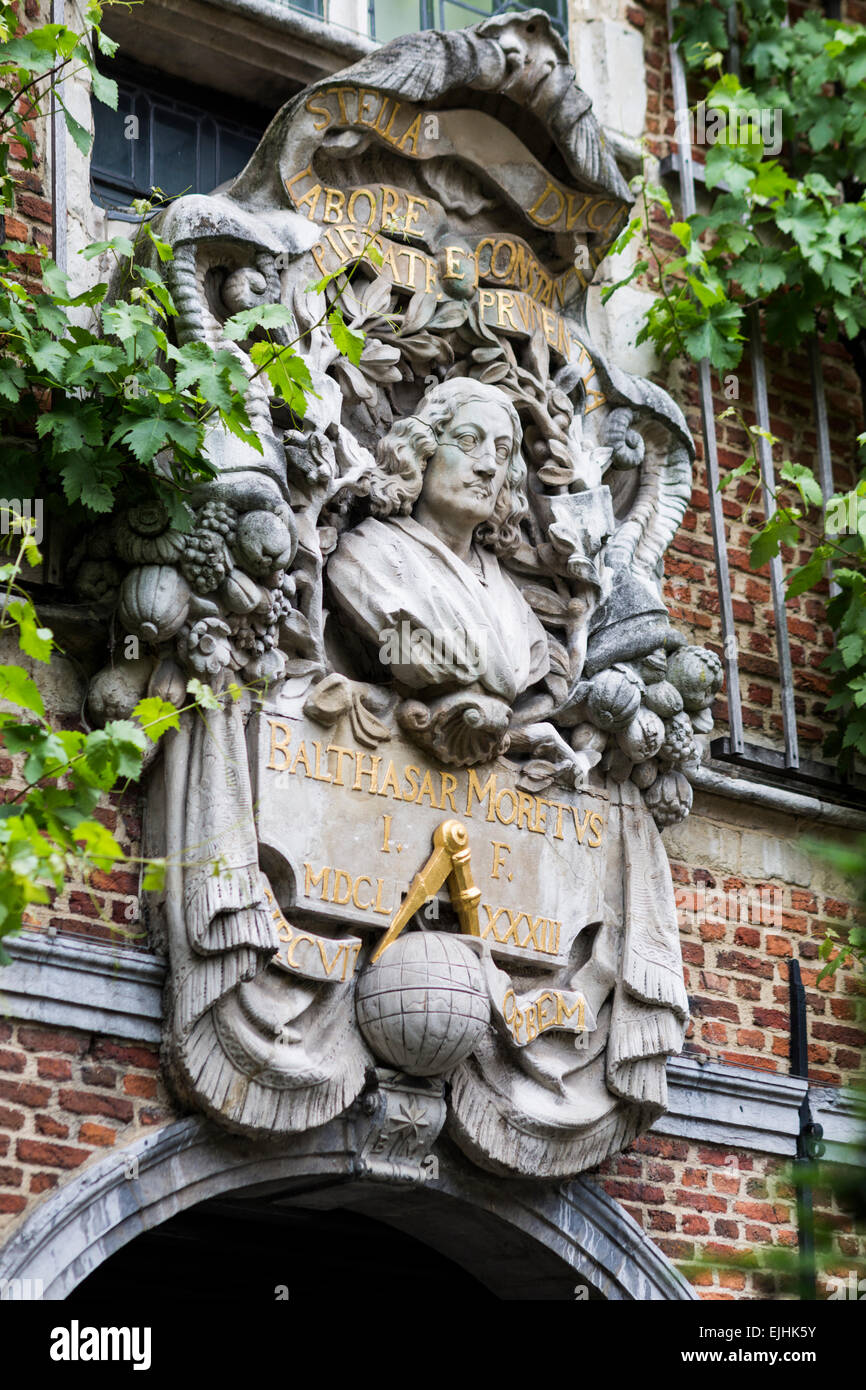 Plantin-Moretus Museum exterior, Antwerp, Belgium Stock Photo - Alamy