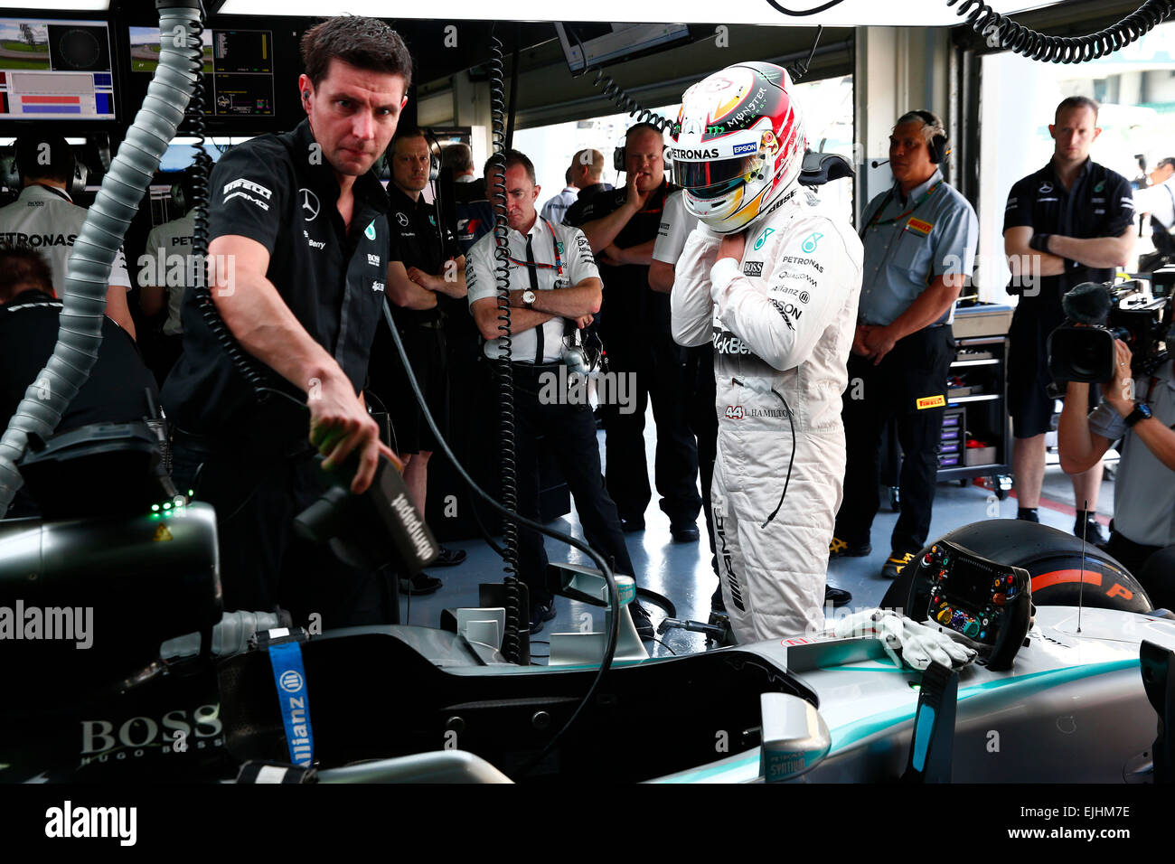 Lewis hamilton 2015 hi-res stock photography and images - Alamy