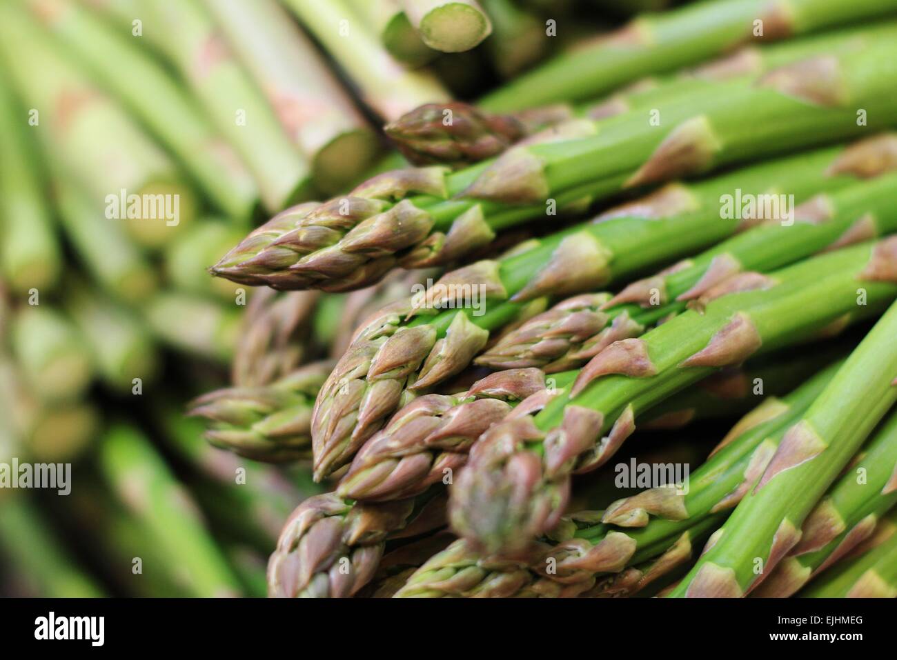 mini spears of fresh asparagus Stock Photo - Alamy