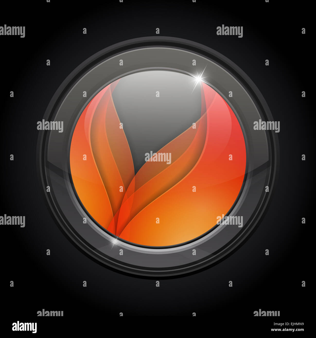 Round circle button element hi-res stock photography and images - Alamy