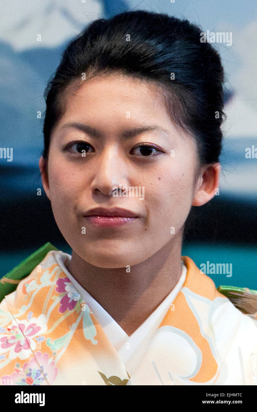 Tokyo, Japan. 27th March, 2015. Princess Tsuguko of Takamado of the ...