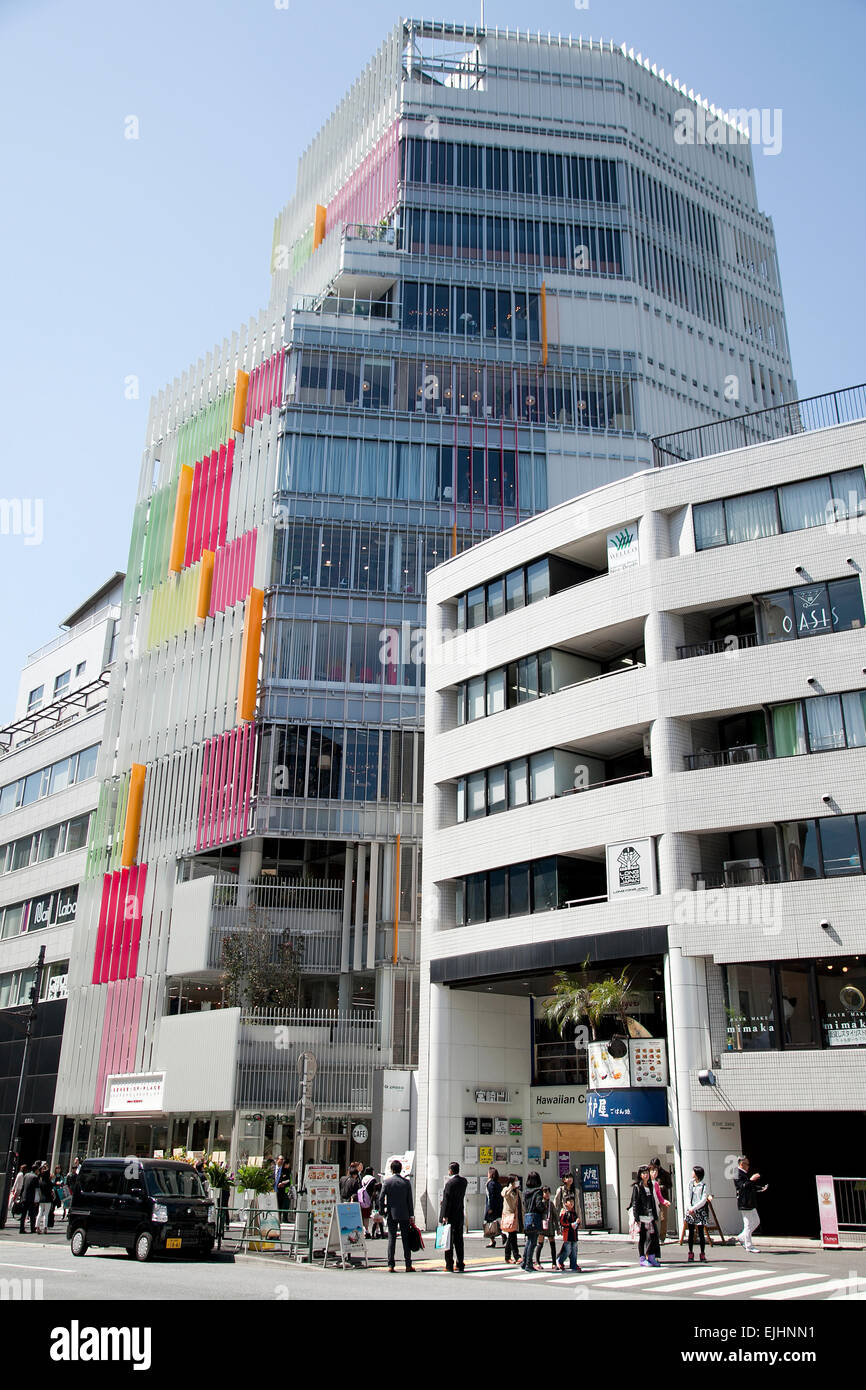 The new building Q Plaza Harajuku opens doors to the public on March 27 ...