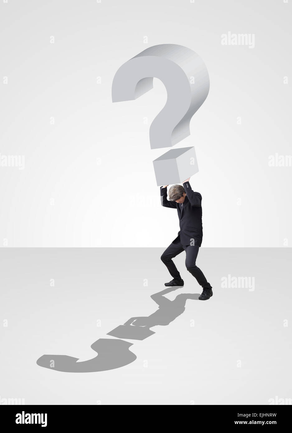 Businessman problem hi-res stock photography and images - Alamy