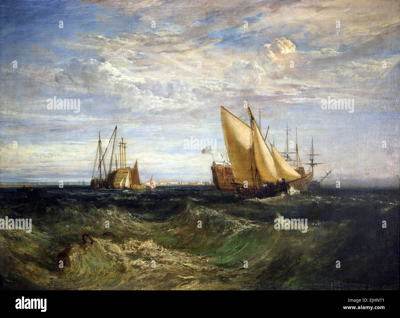 Detail from a Turner painting Stock Photo - Alamy