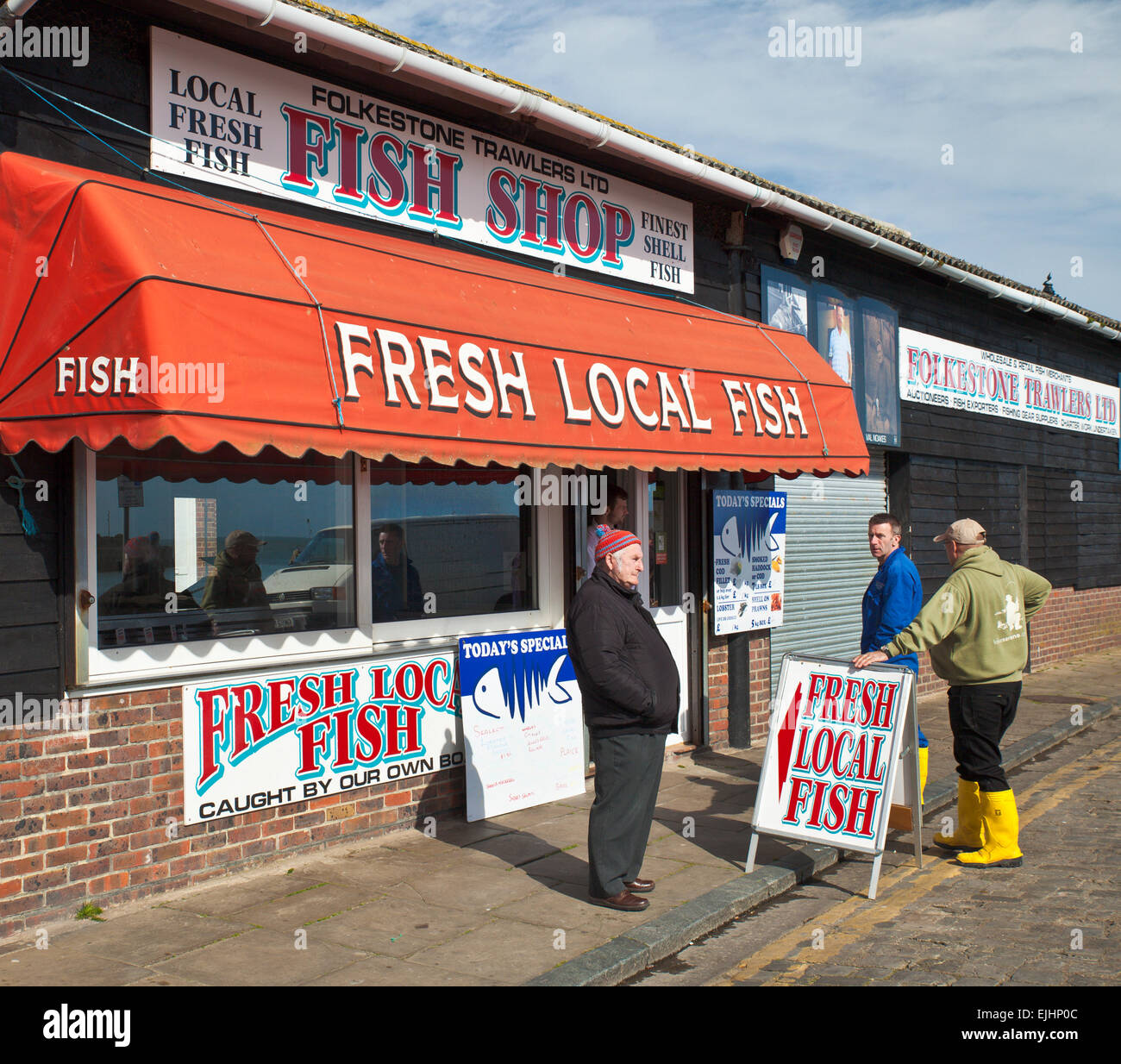 Fishmongers sign hi-res stock photography and images - Alamy