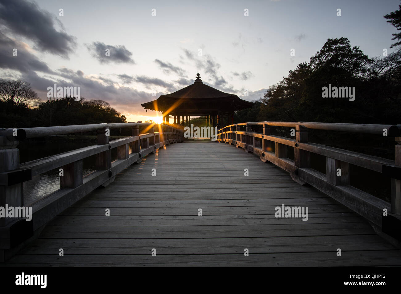 Japanese sunset hi-res stock photography and images - Alamy