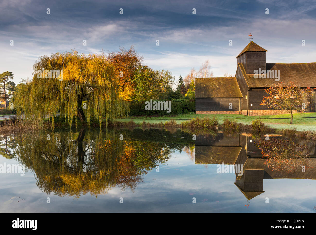The village of Buckland, Surrey, UK Stock Photo - Alamy