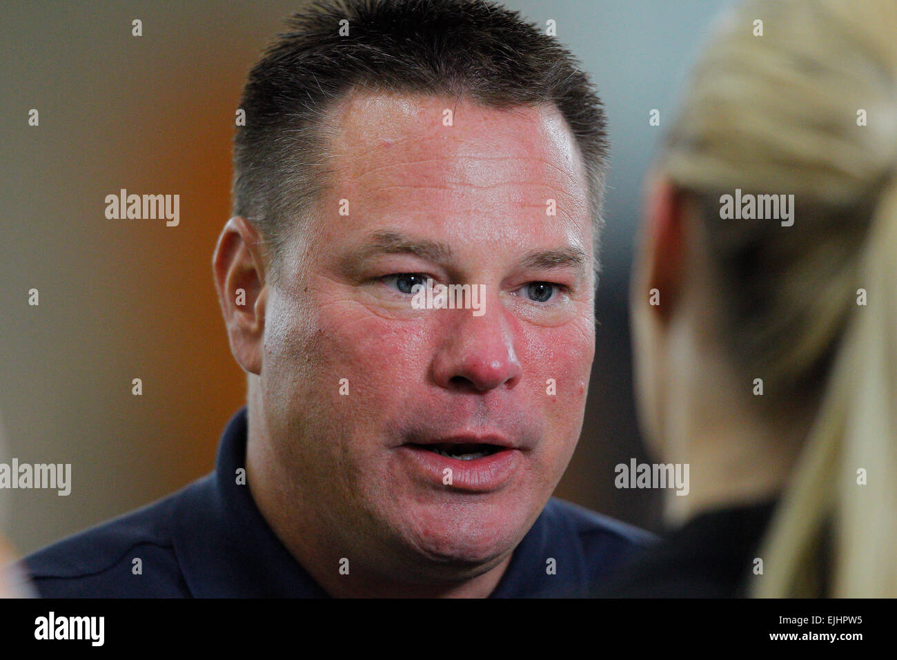 March 25, 2015: Tennessee head football coach Butch Jones during NFL ...
