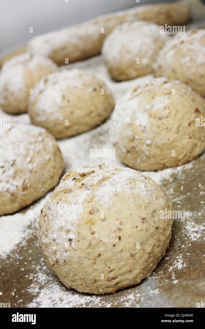 proving fresh bread Stock Photo - Alamy