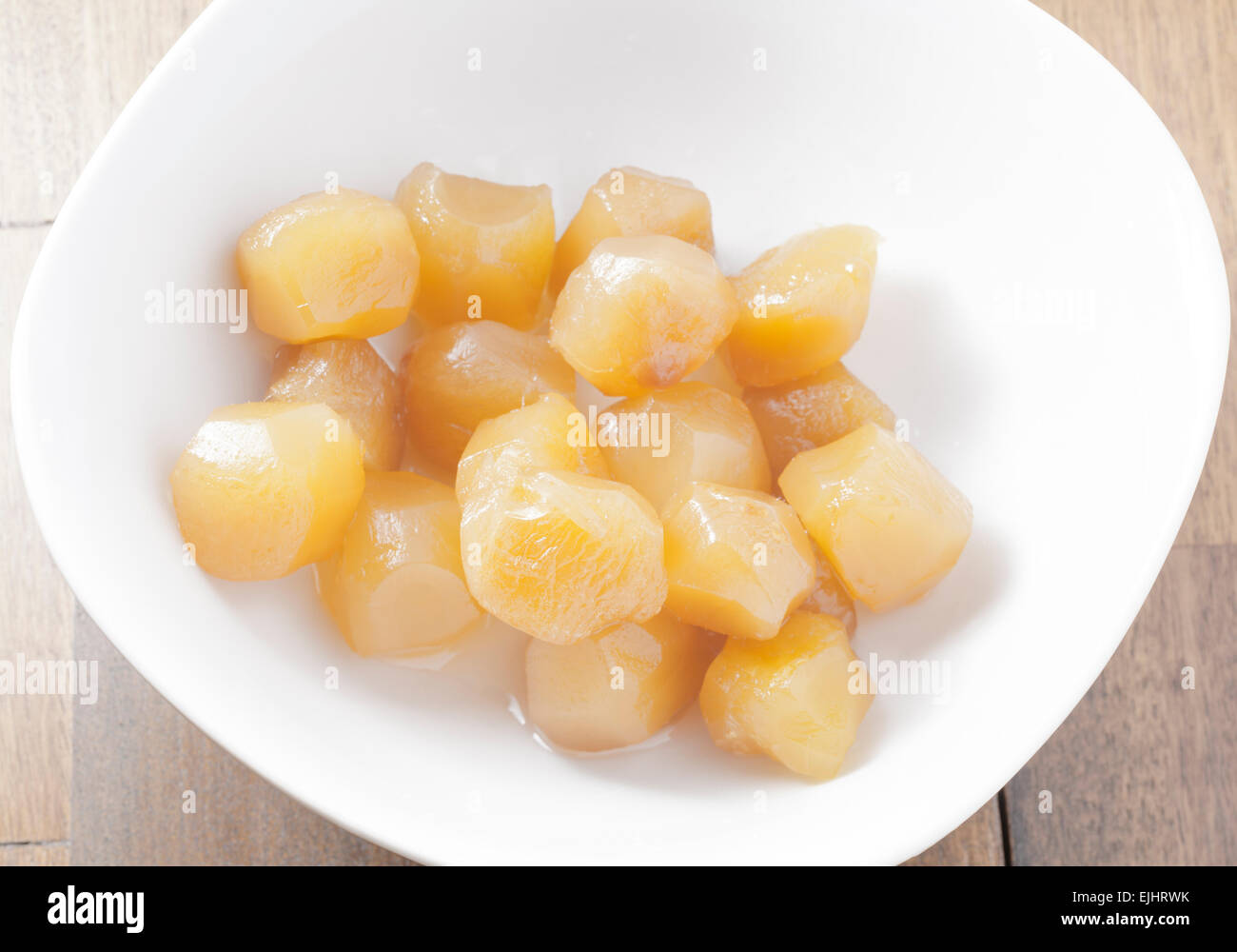 Stem ginger in syrup Stock Photo - Alamy