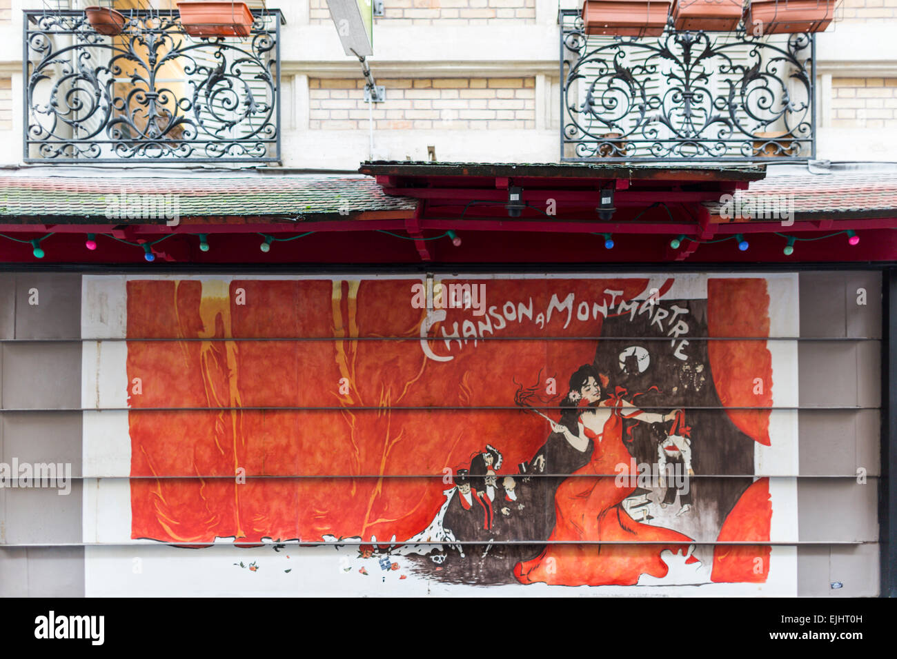 Paris shutters hi-res stock photography and images - Alamy