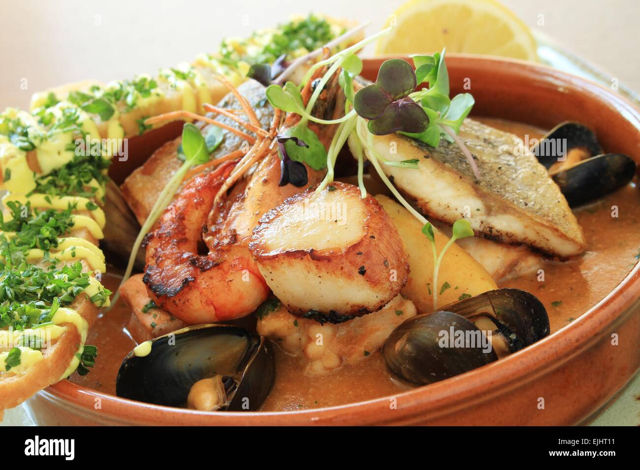 Marseilles fish stew hi-res stock photography and images - Alamy