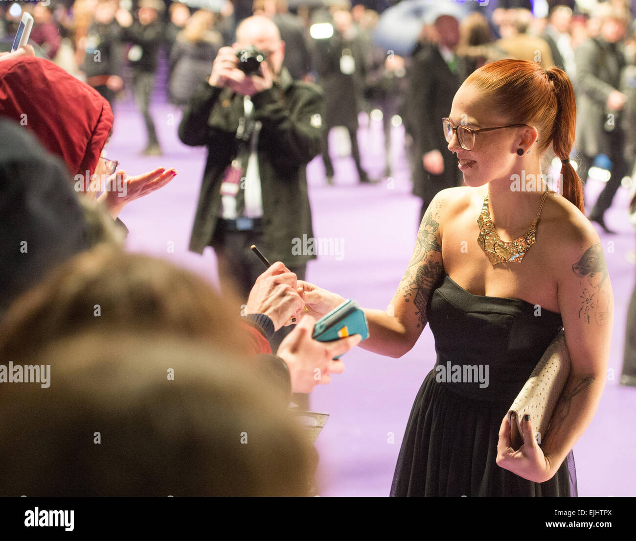 Stefanie heinzmann swiss singer live hi-res stock photography and ...