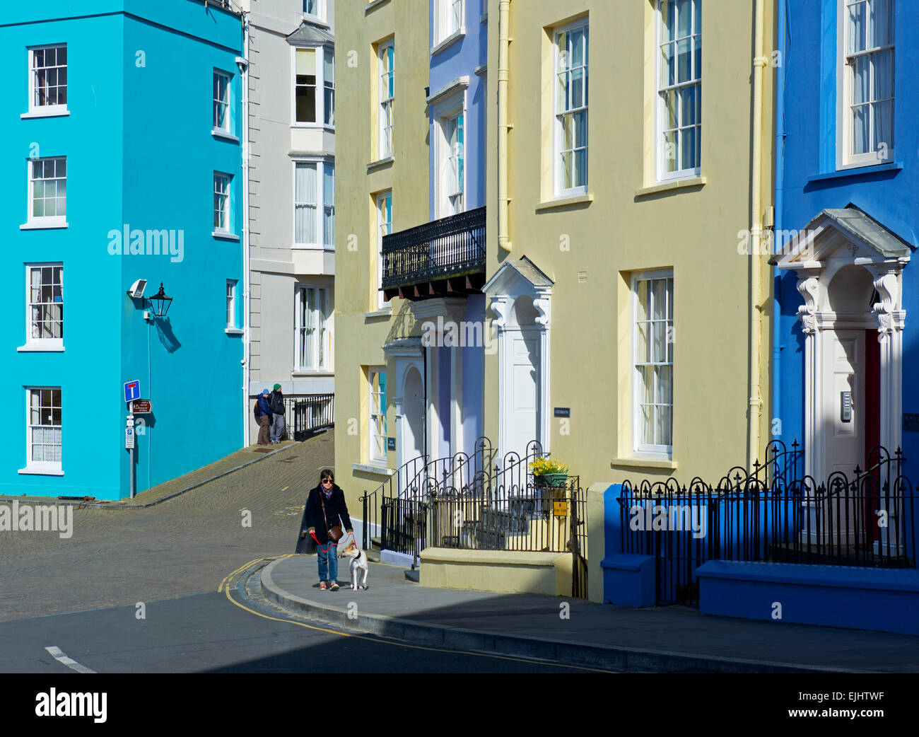 Tenby Street High Resolution Stock Photography and Images - Alamy